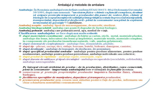 Ambalare - fisa de documentare si fisa de lucru | PPT