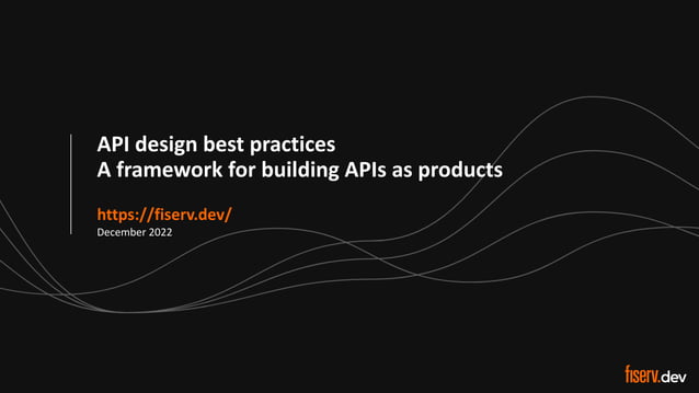 apidays Paris 2022 - API design best practices, Ryan Clifford & Ros ...