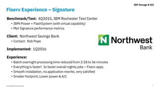 IBM Storage at Fiserv Forum 2018 | PPT