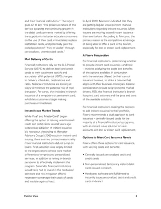 Fiserv instant issue_point_of_view | PDF