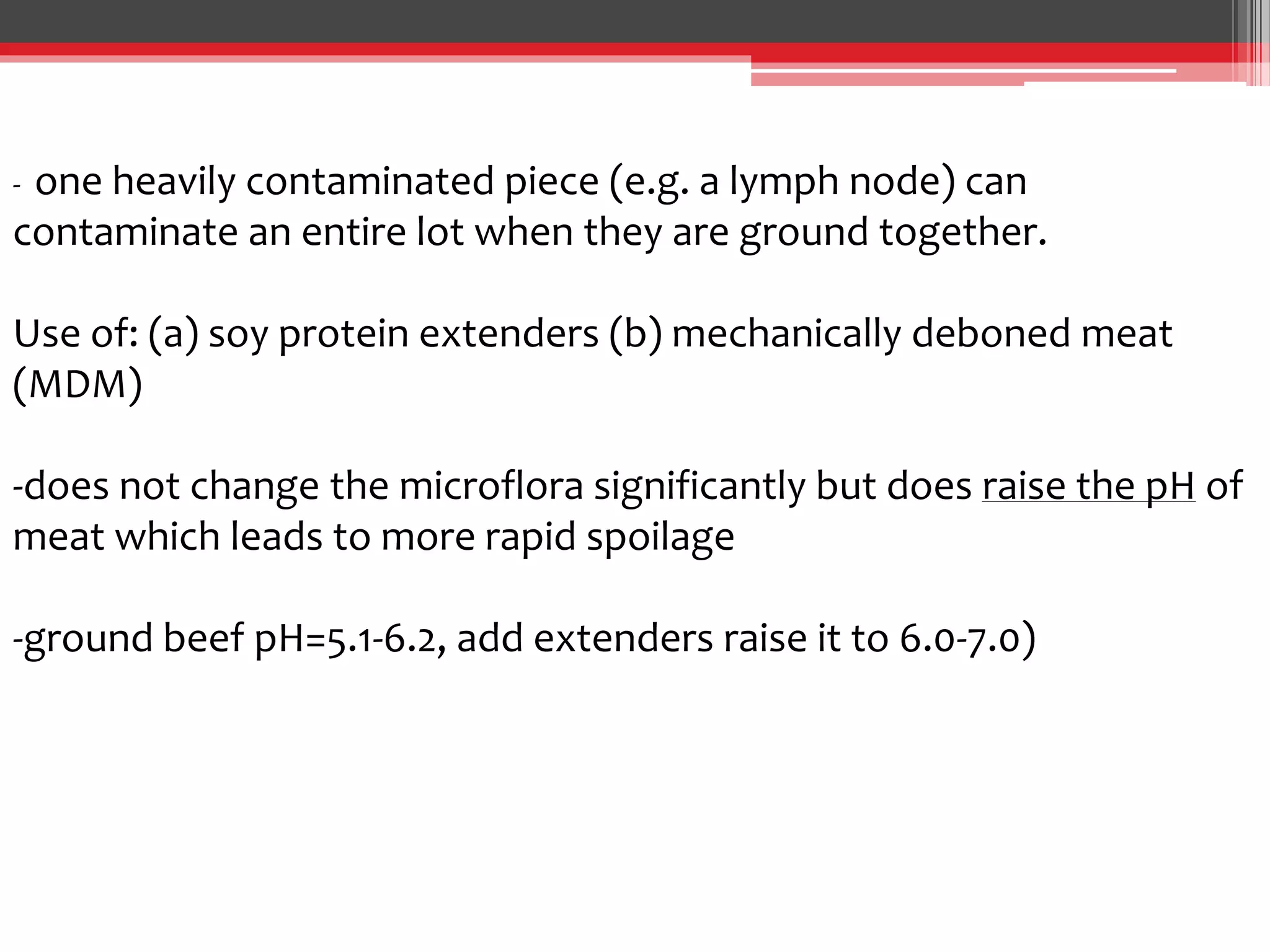 SPOILAGE OF FISH AND MEAT PRODUCTS BY MICROBES | PPTX | Chemistry | Science