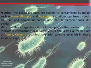 SPOILAGE OF FISH AND MEAT PRODUCTS BY MICROBES | PPTX | Chemistry | Science