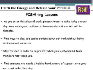 Fish! Philosophy | PPT