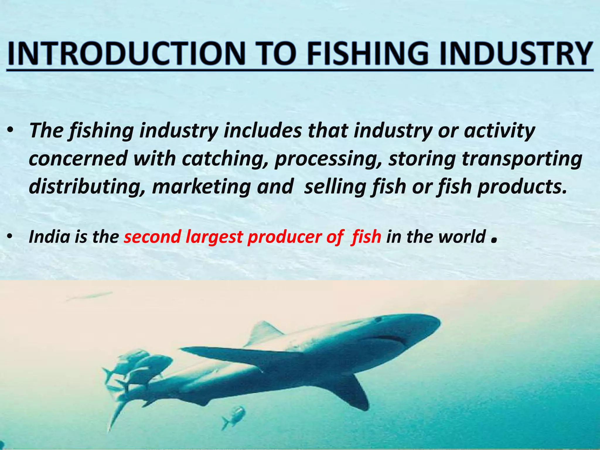 Indian Fishing Industry | PPTX