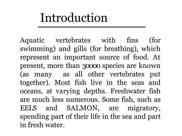 Fish-Cuts of fish | PPTX | Fish and Aquariums | Pets