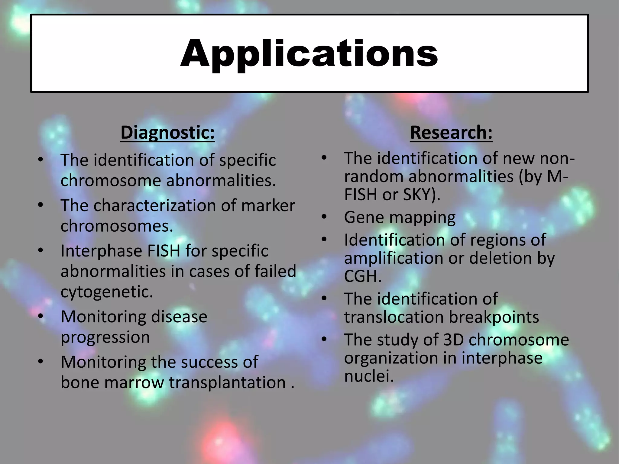 Fish fluorescence in situ hybridization | PPTX