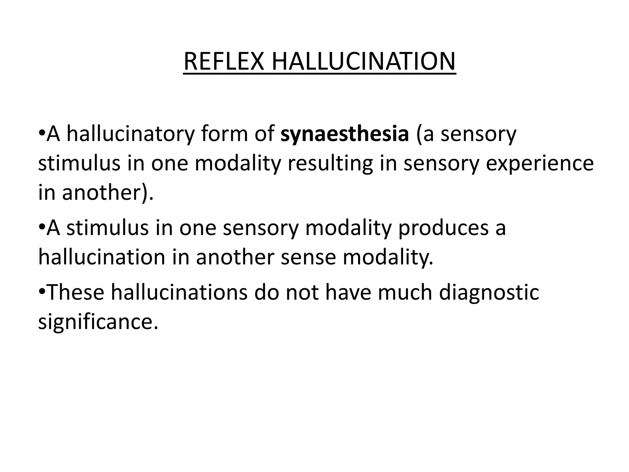 Special Kinds of Hallucinations | PPTX