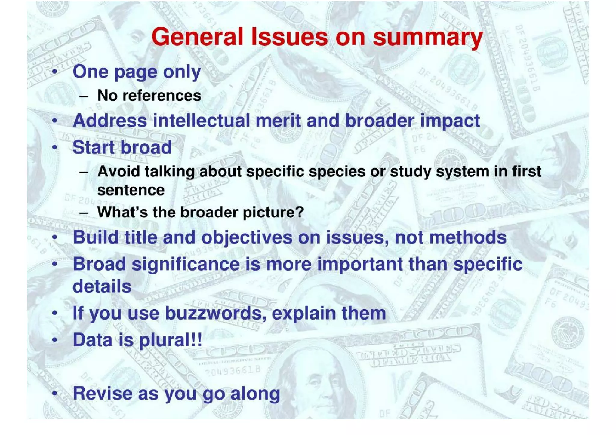 FISH 521 Research Proposal Writing | PPT