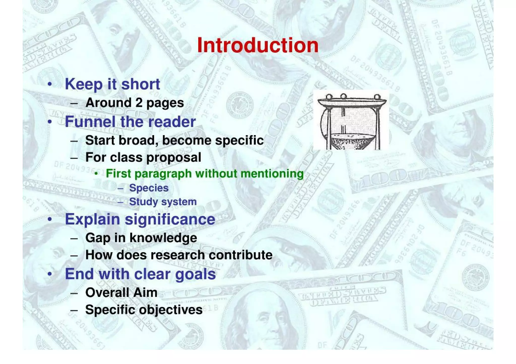 FISH 521 Research Proposal Writing | PPT