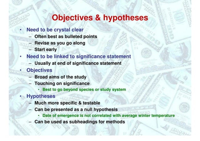 FISH 521 Research Proposal Writing | PPT