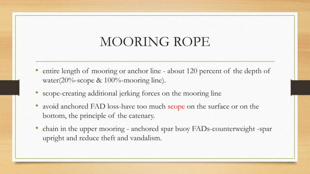 Fish aggrigrating devices(fad) | PPTX