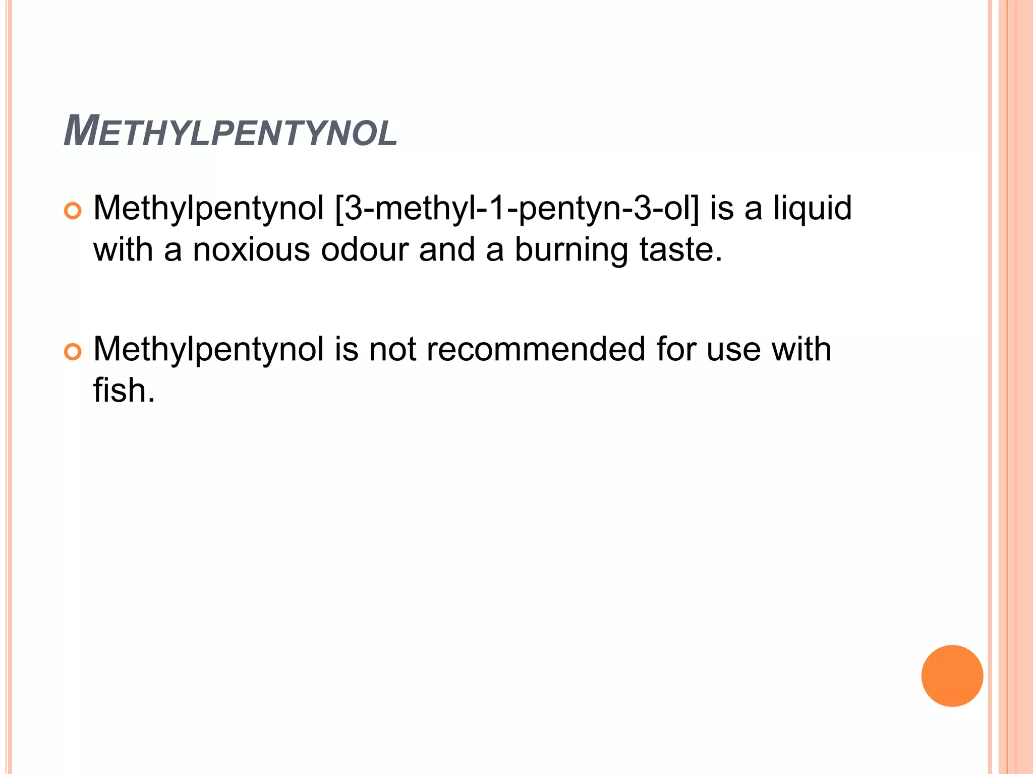 Fish anaesthetics . | PPTX
