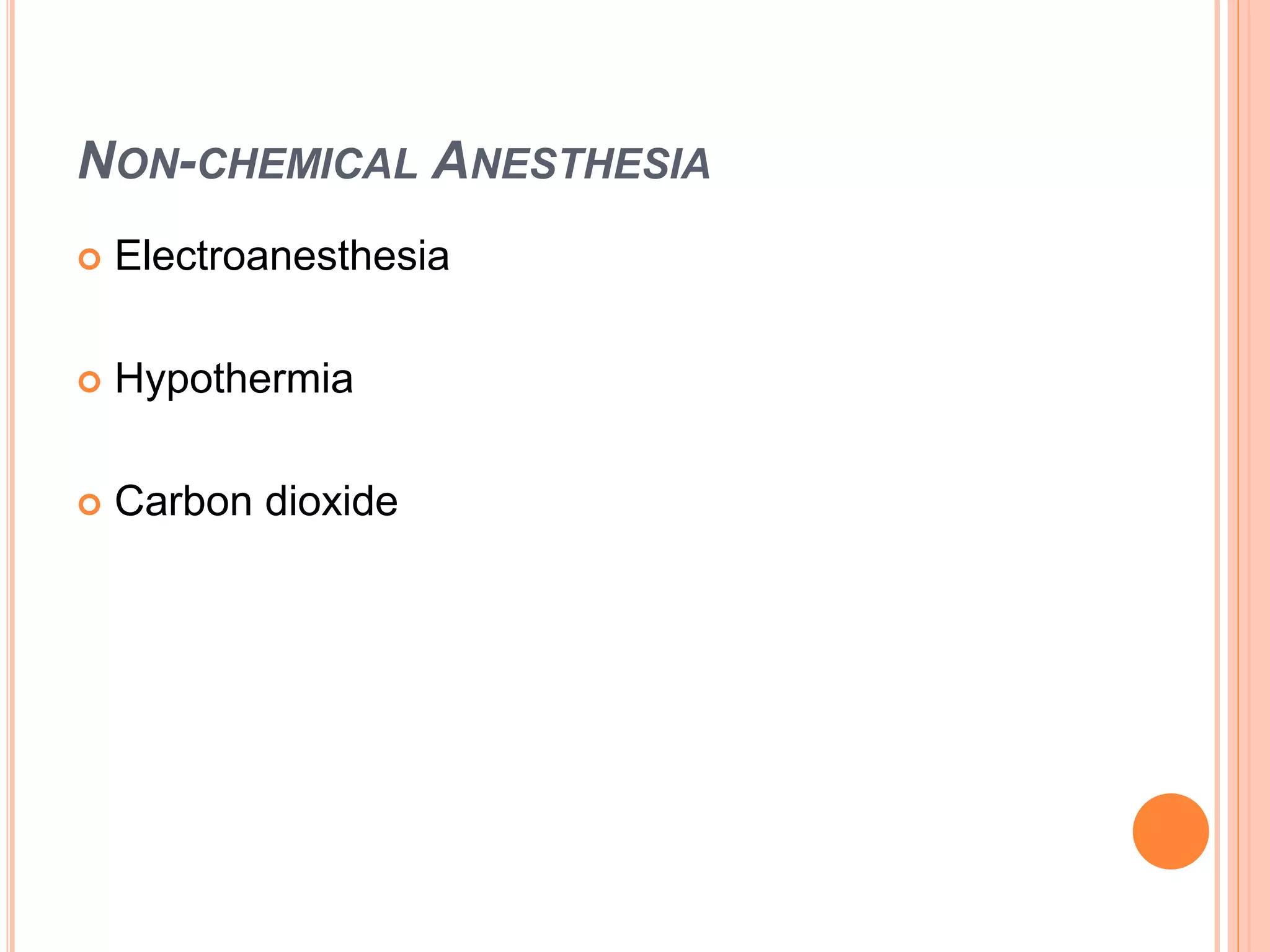 Fish anaesthetics . | PPTX