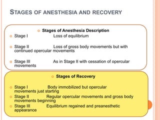 Fish anaesthetics . | PPTX