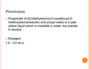 Fish anaesthetics . | PPTX