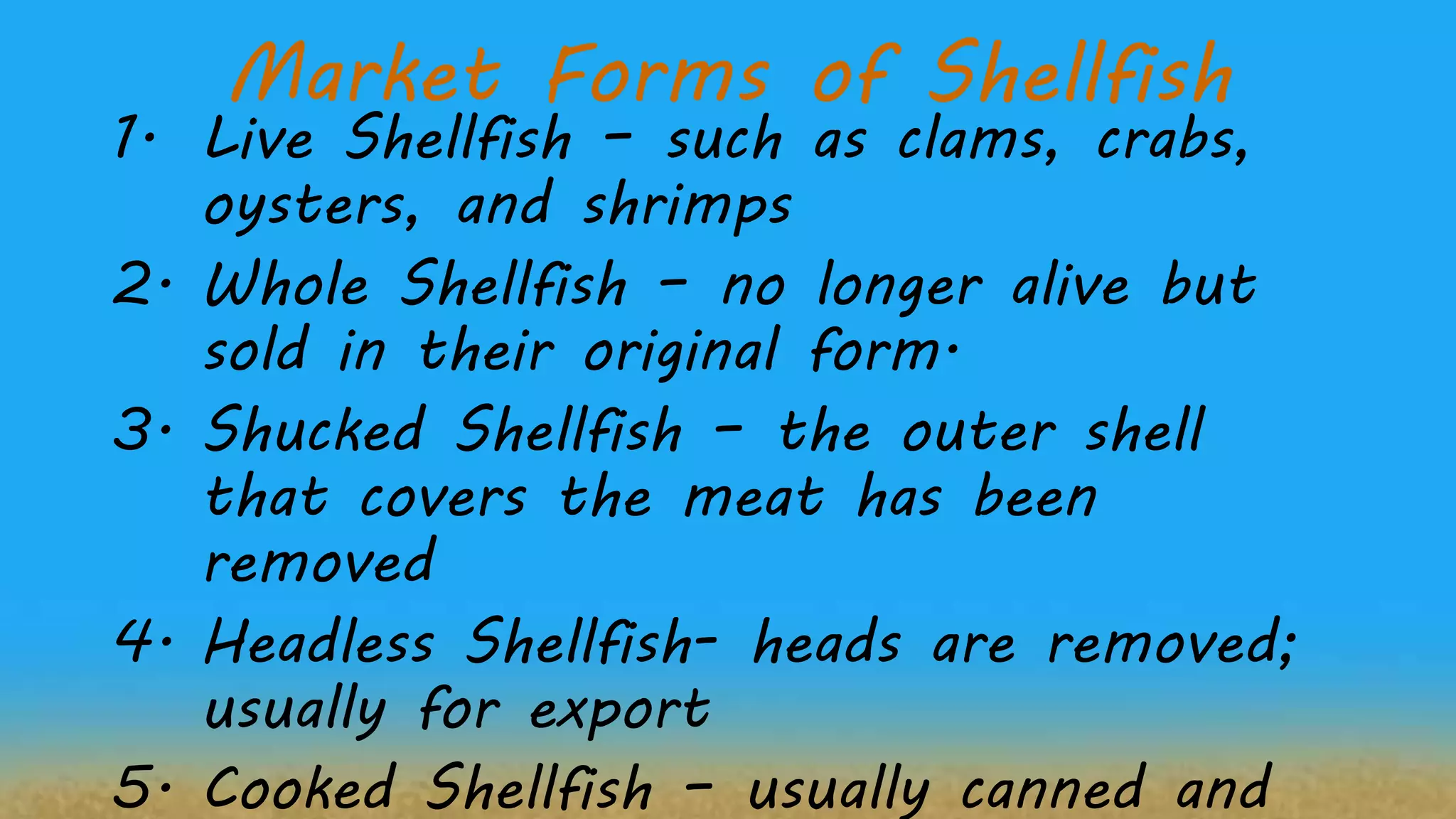 Fish and shellfish | PPTX