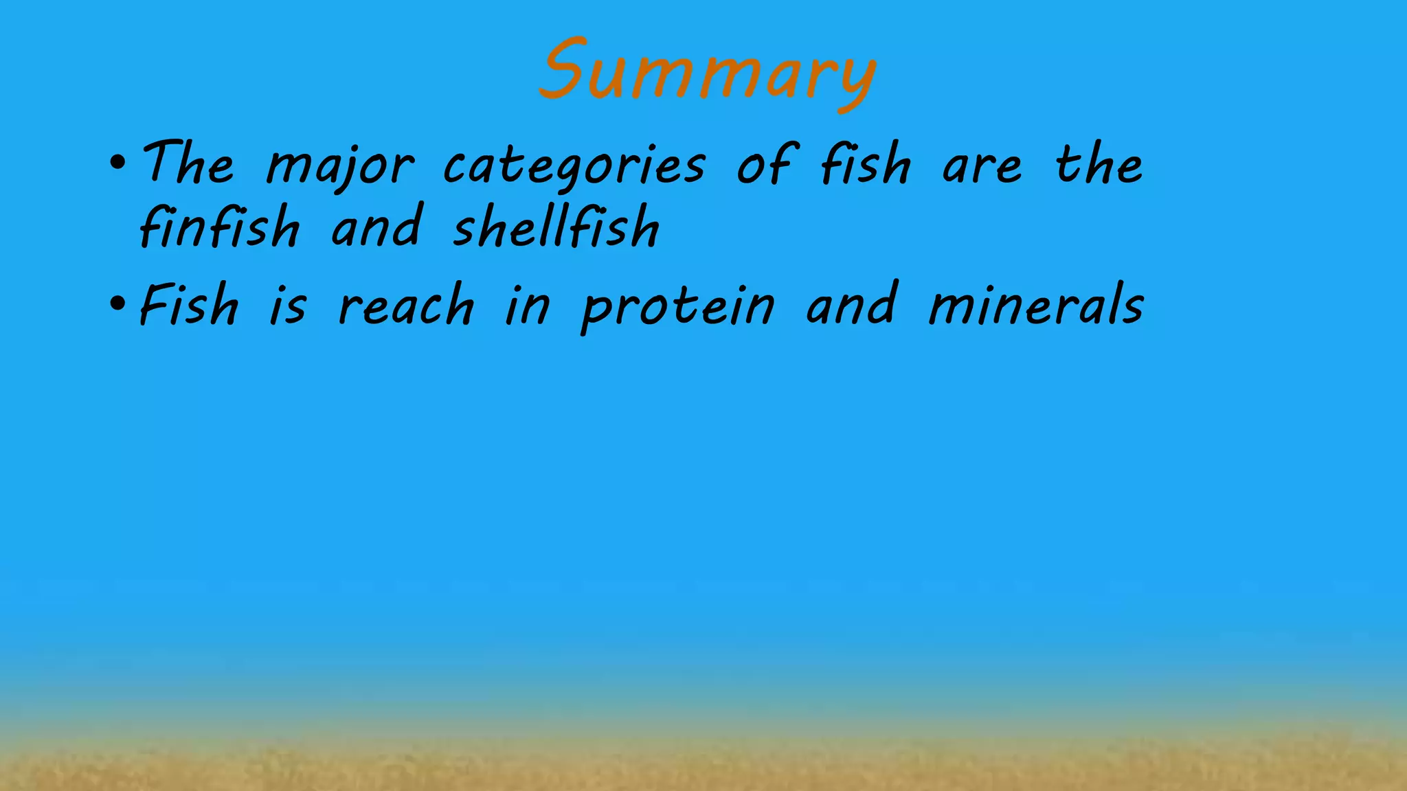 Fish and shellfish | PPTX