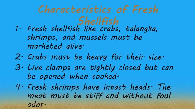Fish and shellfish | PPTX