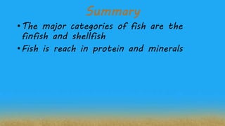 Fish and shellfish | PPTX