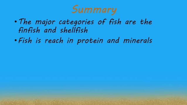 Fish and shellfish | PPTX