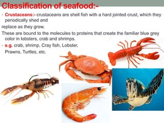 Fish and shell fish | PPTX