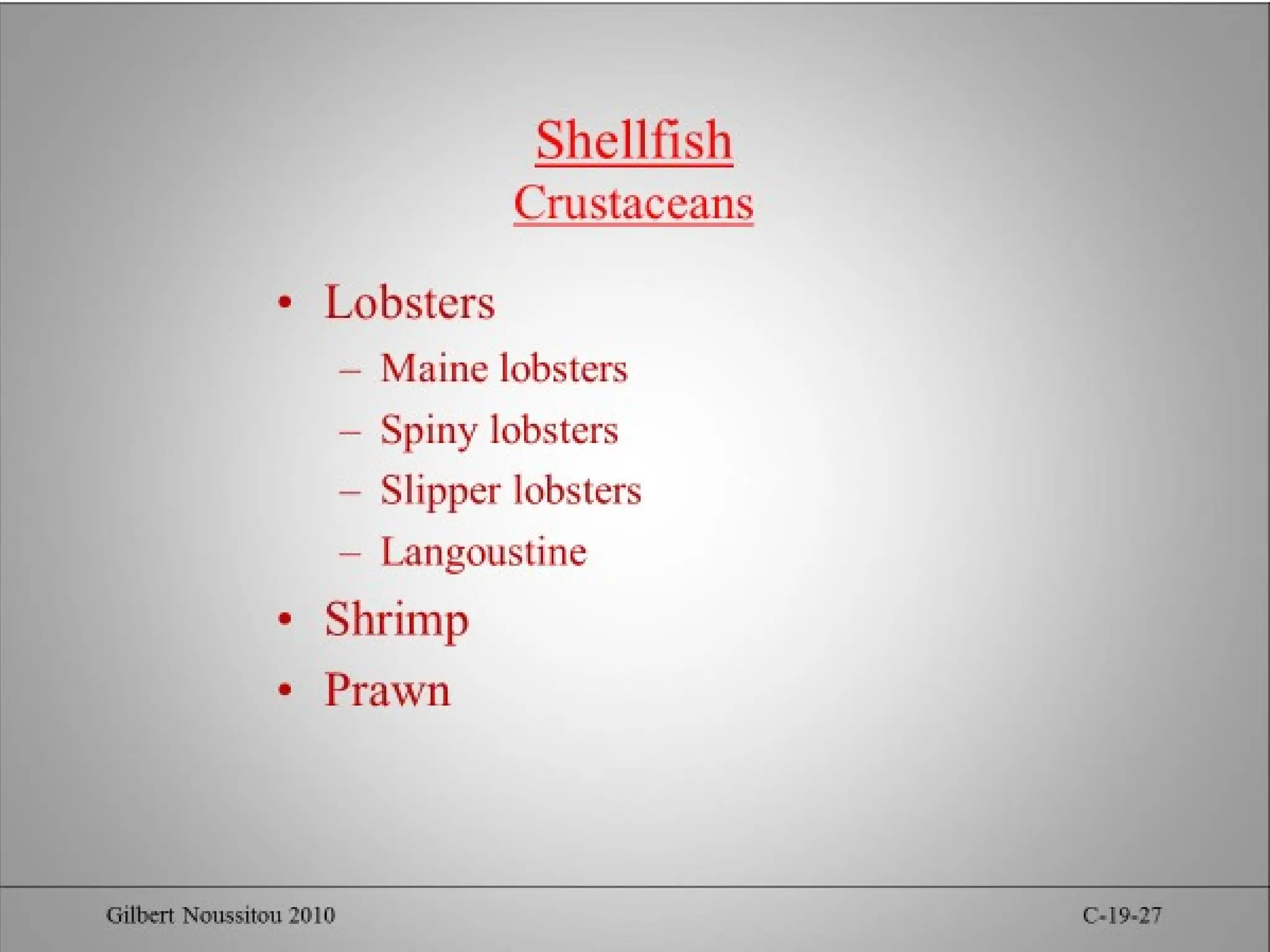 understanding the importance of FISH AND SHELLFISH.ppt understanding the importance of FISH AND SHELLFISH.ppt