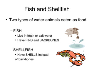 Fish and shellfish (1) | PPT