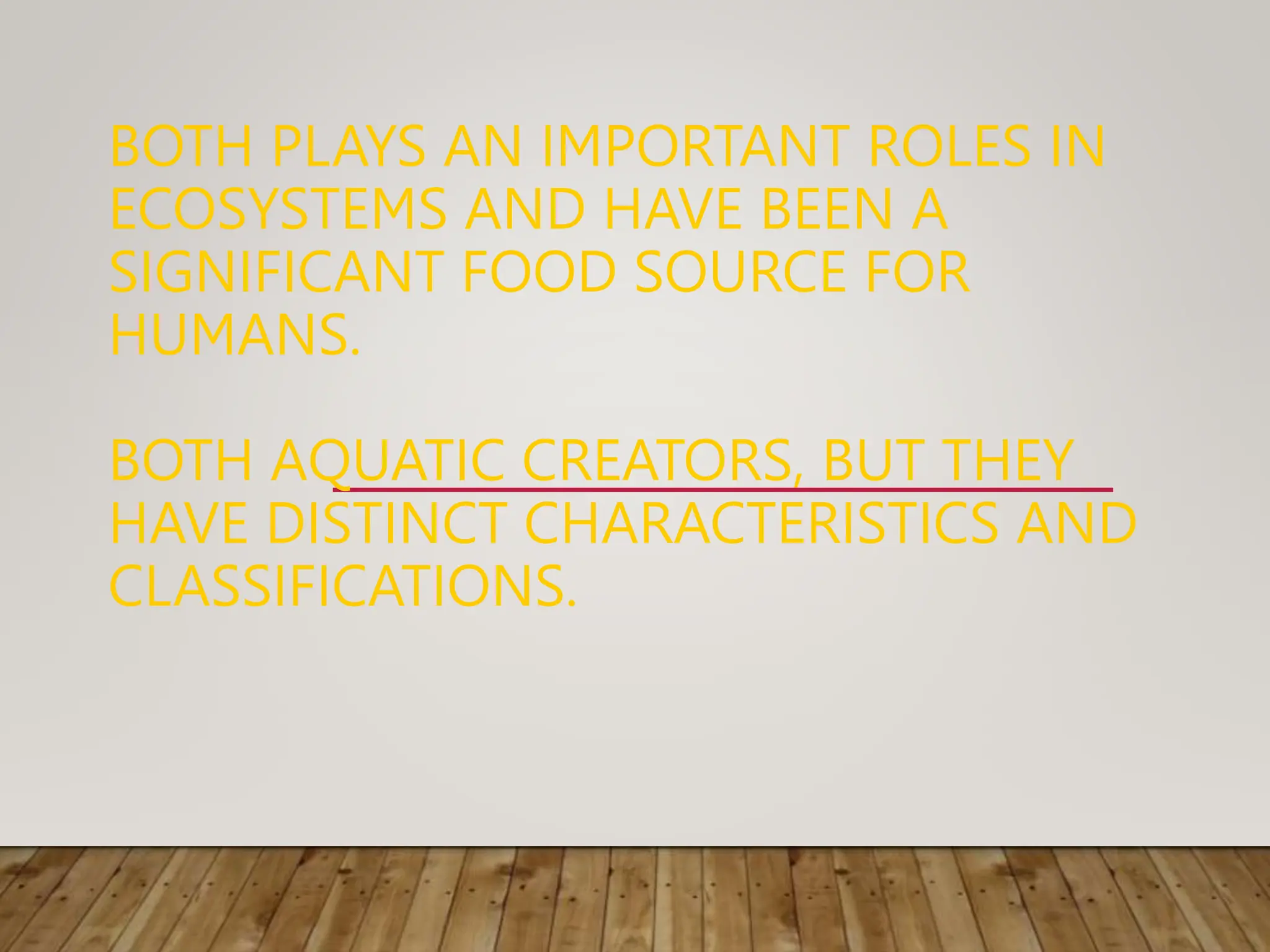 FISH AND SHELLFISHpowerpointpresentation | PPTX | Fish and Aquariums | Pets