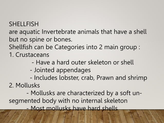 FISH AND SHELLFISHpowerpointpresentation | PPTX | Fish and Aquariums | Pets