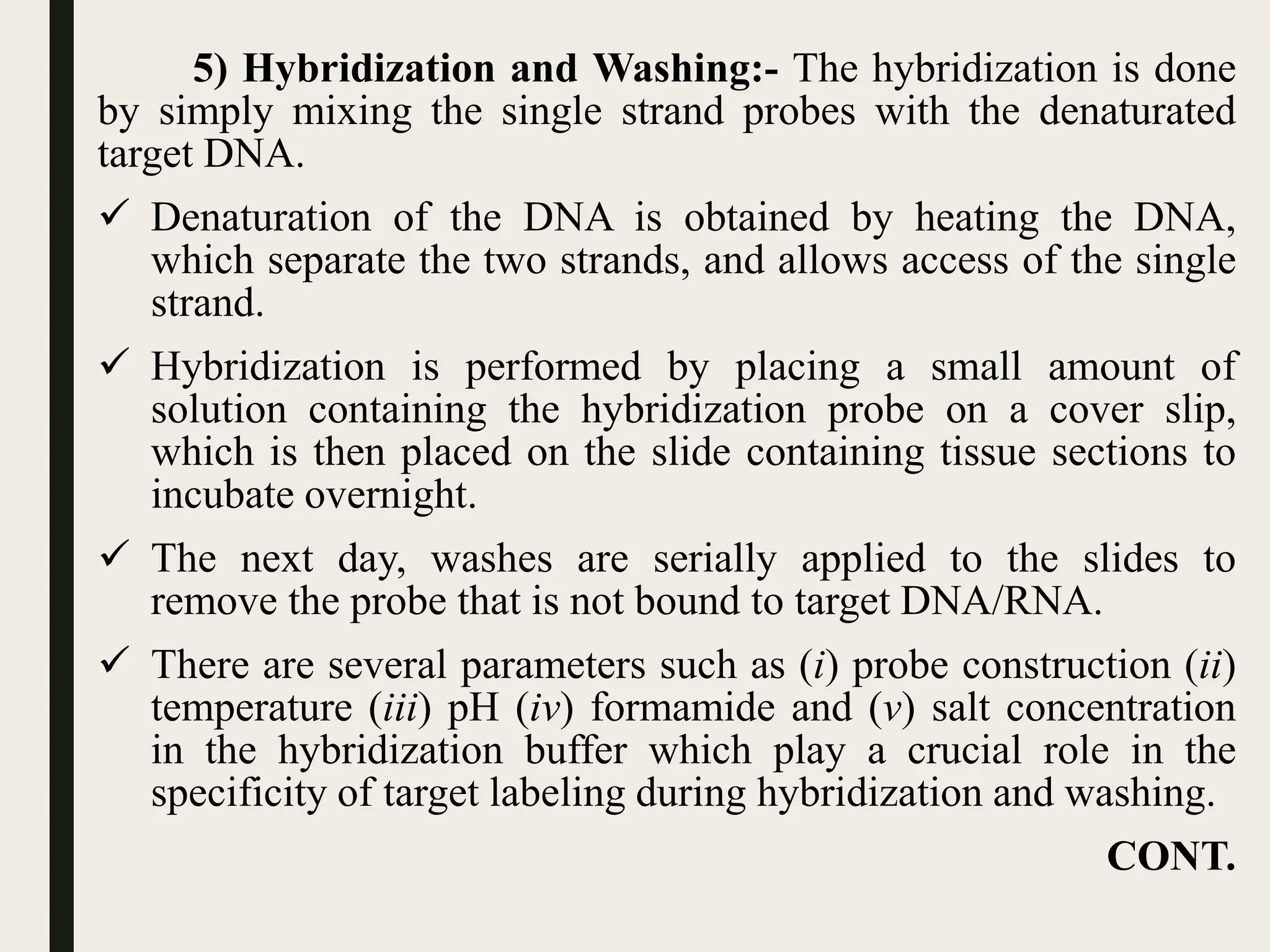 Fluorescent in situ hybridization (FISH) | PPTX