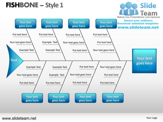 Fishbone design 1 powerpoint presentation slides. | PDF