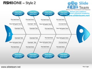 Fishbone design 2 powerpoint presentation slides. | PDF