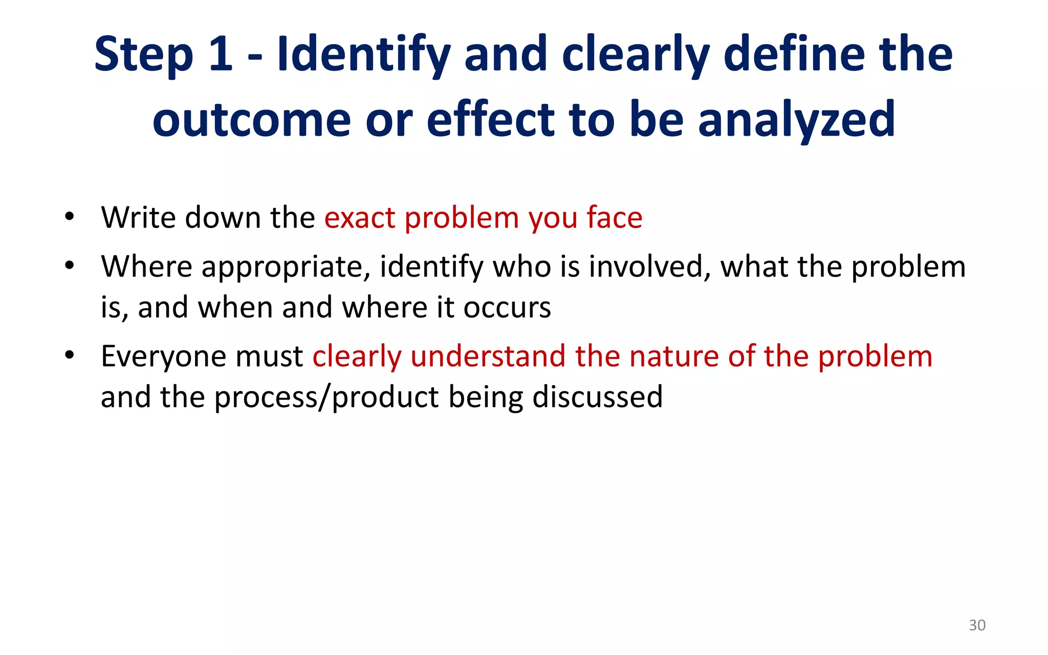 Fish bone diagram a problem solving tool | PPTX
