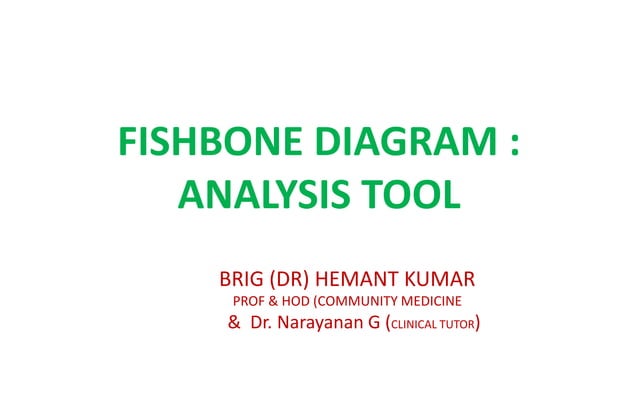 Fish bone diagram a problem solving tool | PPTX