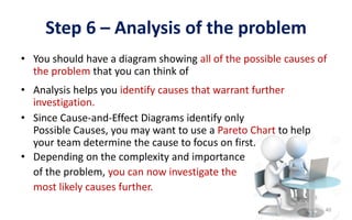 Fish bone diagram a problem solving tool | PPTX