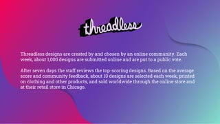 Case Study: Threadless.com