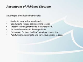 Fishbone Diagram, Ishikawa Diagram Training, Learn Fishbone in 3 Easy ...