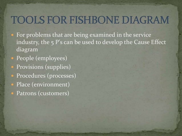 Fishbone diagram and six thinking hats | PPT