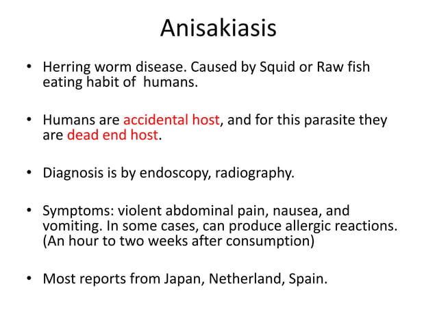 Fish borne parasitic zoonoses | PPTX | Infectious Diseases | Diseases ...