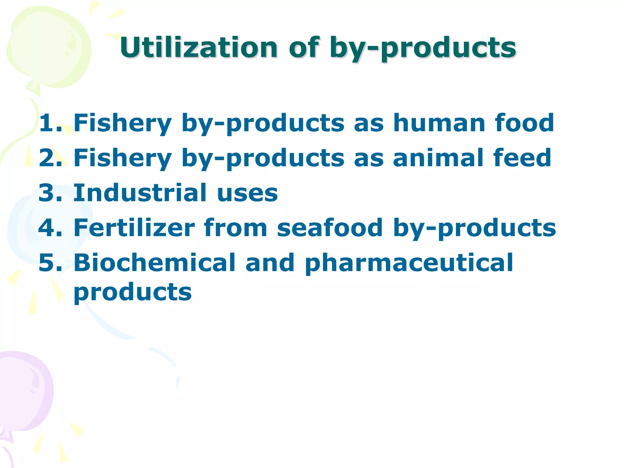 Fish By-products | PPTX