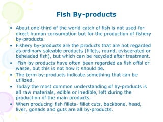 Fish By-products | PPTX
