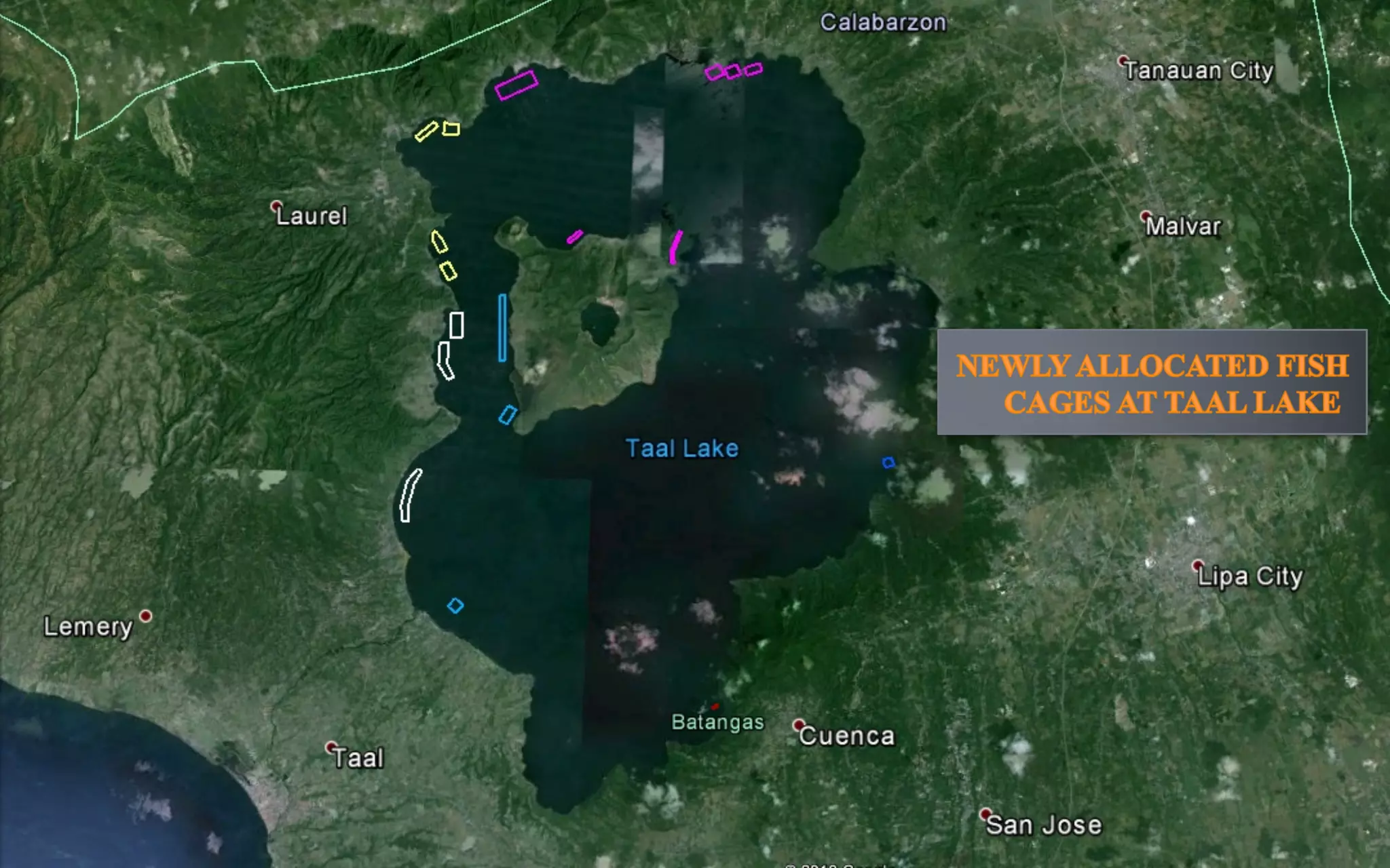 Fish cages alignment Taal Lake 2013 revision by Provl Engineering | PPT