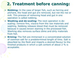 Fish canning | PPTX