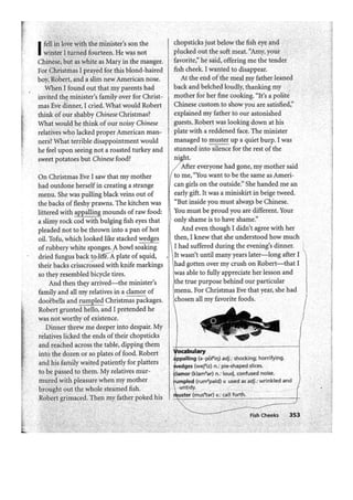 Fish cheeks - lower sec literature | PDF