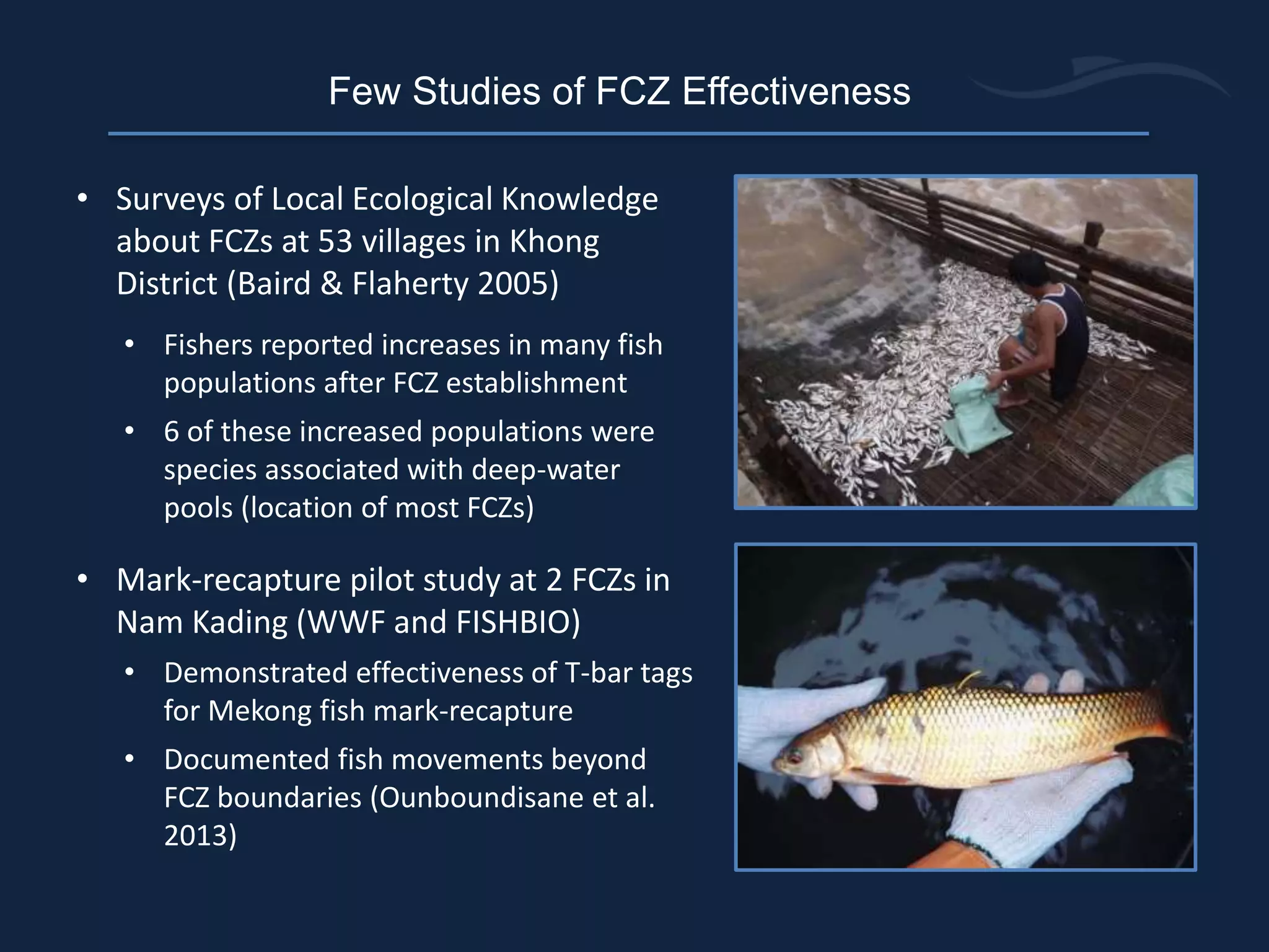 Fish conservation zones as tools for fisheries management and ...