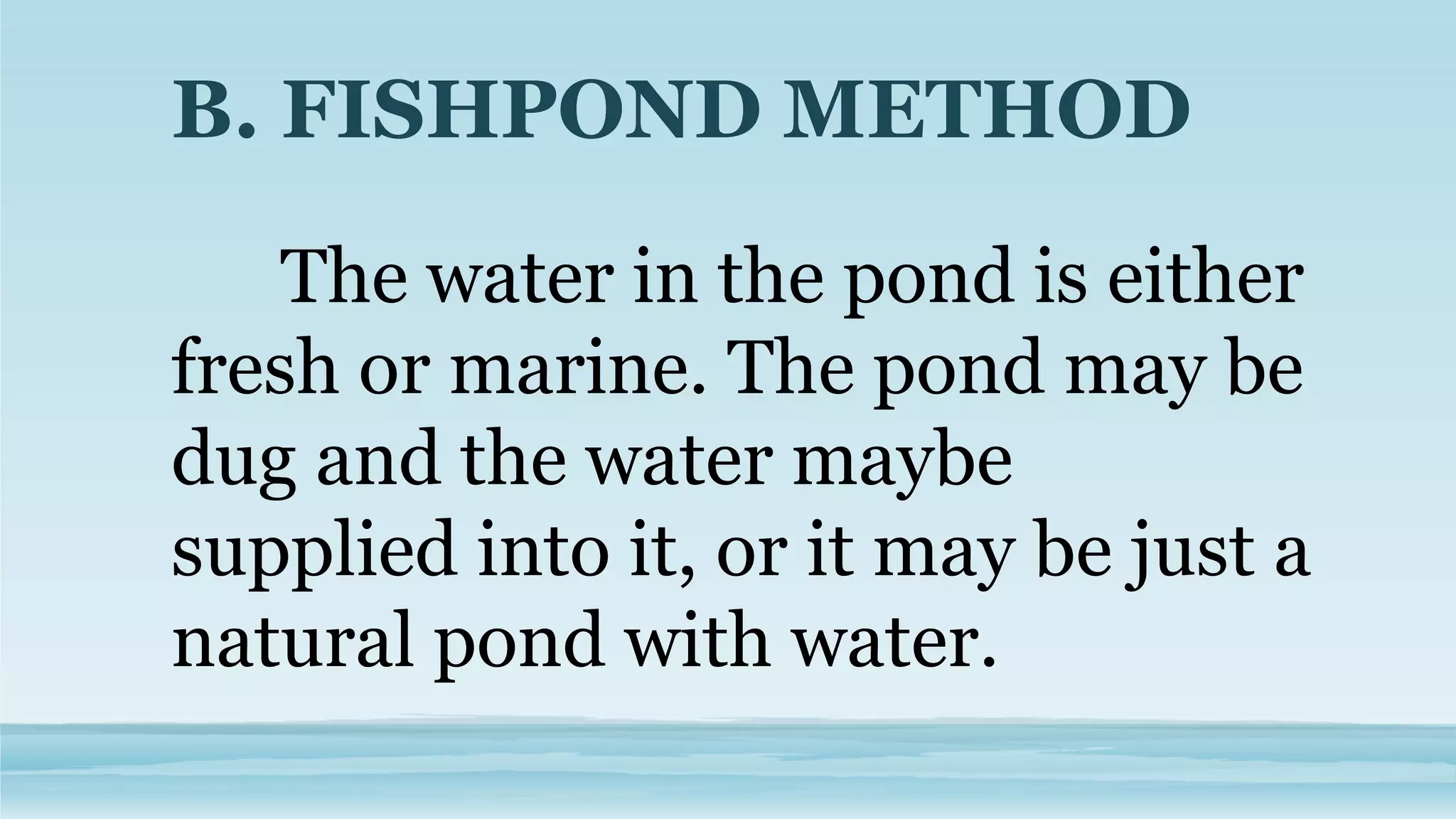 Fish cultivation | PPTX