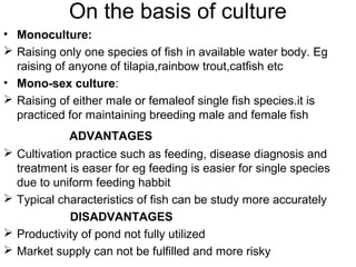 Fish culture system | PPT