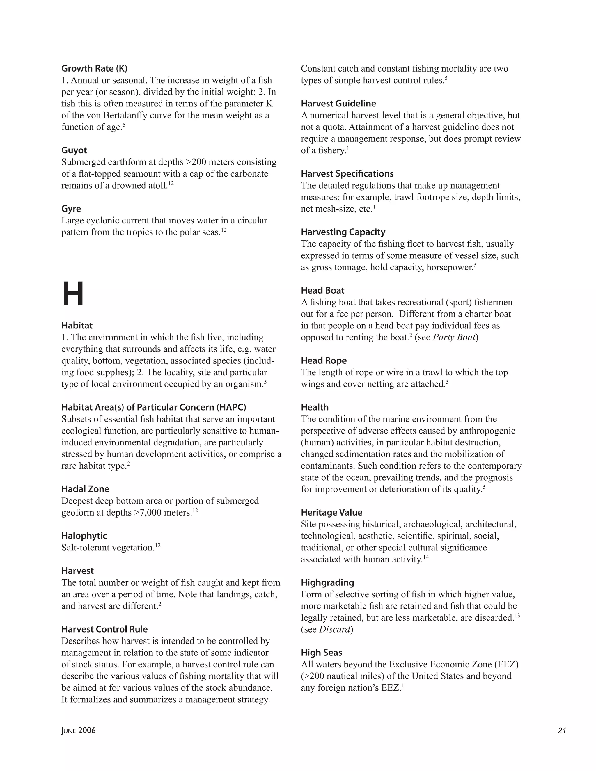 FISH DICTIONARY (GLOSSARY) | PDF