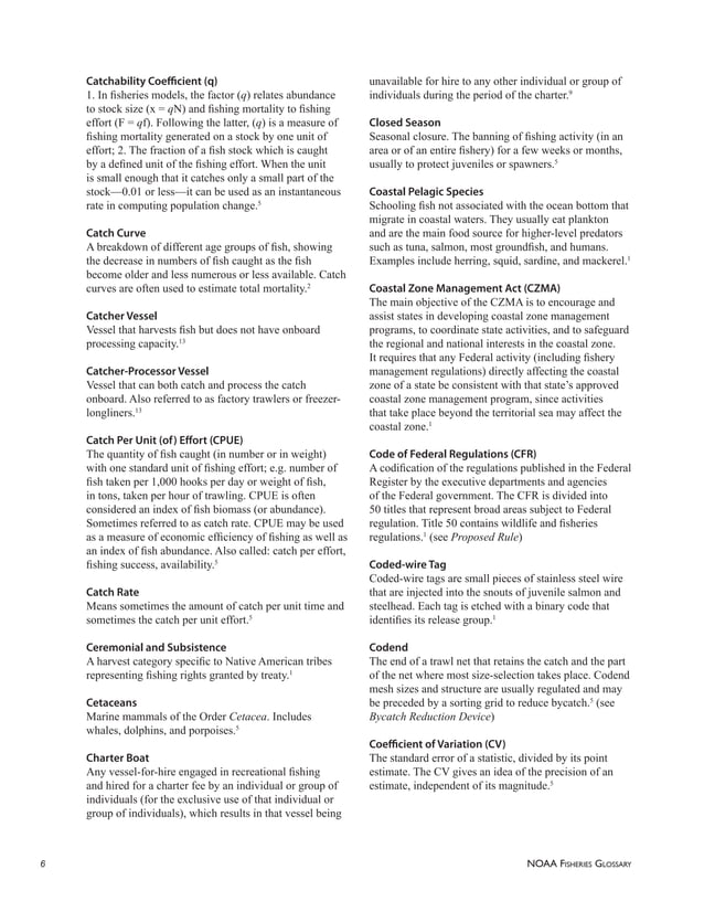 FISH DICTIONARY (GLOSSARY) | PDF | Fishing Sports | Sports