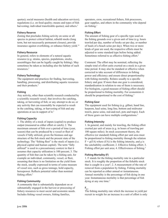 FISH DICTIONARY (GLOSSARY) | PDF | Fishing Sports | Sports